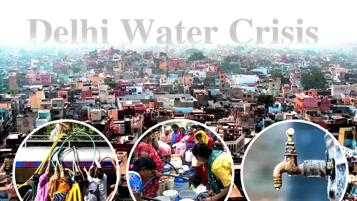 Delhi Water Crisis: दिल्ली के इन 20 से ज्यादा इलाकों में पानी सप्लाई ...
