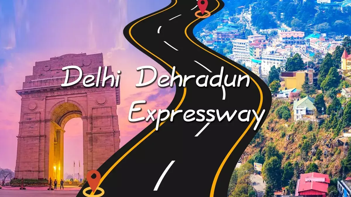 Delhi-Dehradun Expressway: दिल्ली-देहरादून एक्सप्रेसवे को मसूरी से ...