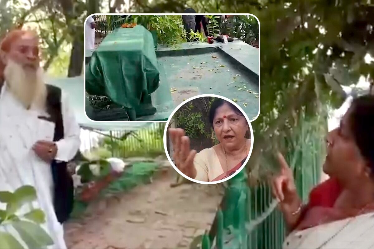 Ghaziabad Viral Video: गाजियाबाद की मेयर ने मौलवी को लगाई फटकार, बोलीं- तेरे घरवालों की जमीन है ...