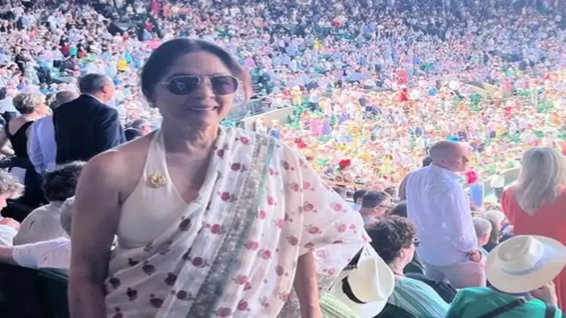 Neena Gupta: इंटरनेशनल मंच पर देसी तड़का, देखिए नीना गुप्ता की ये ...