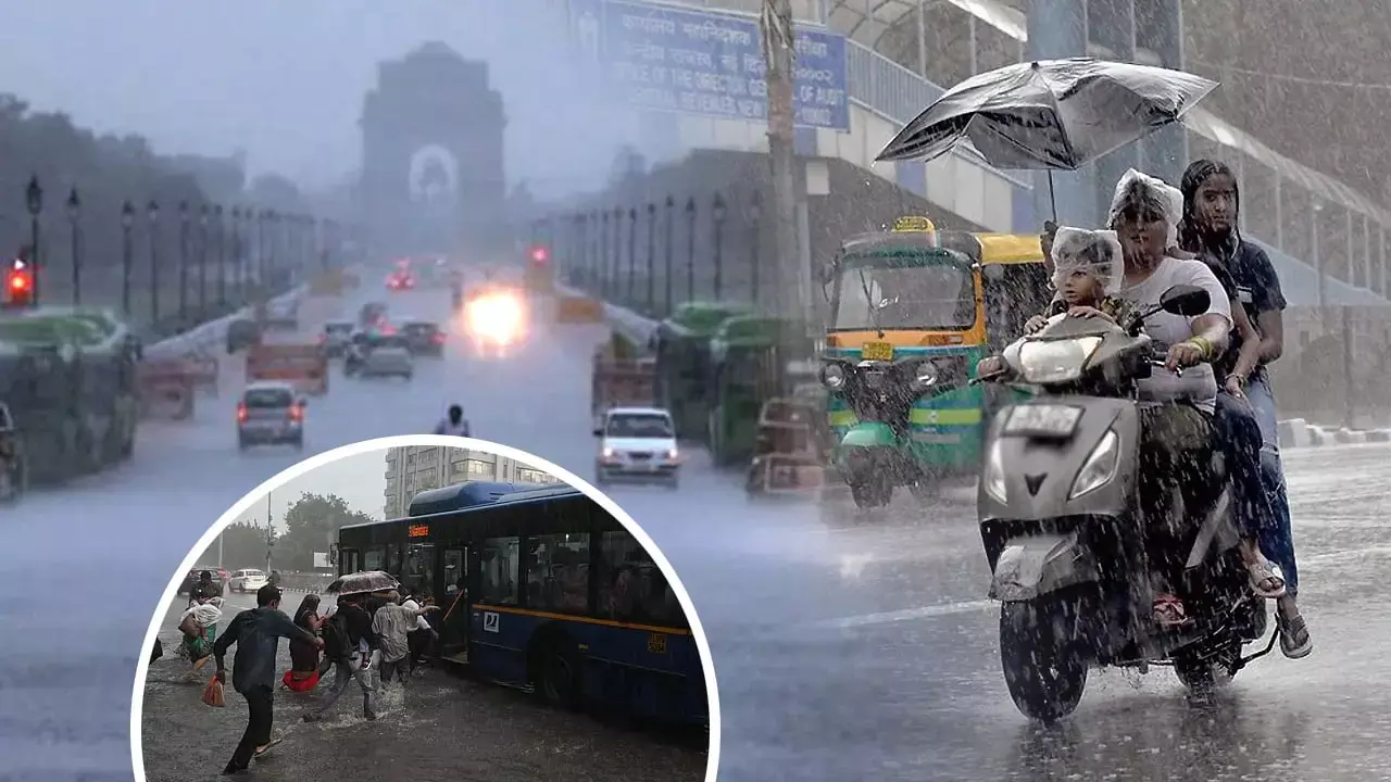 Extreme Rainfall Alert: दिल्ली में इस दिन होगी झमाझम बारिश, पूरा NCR होगा जाम! | Extreme ...