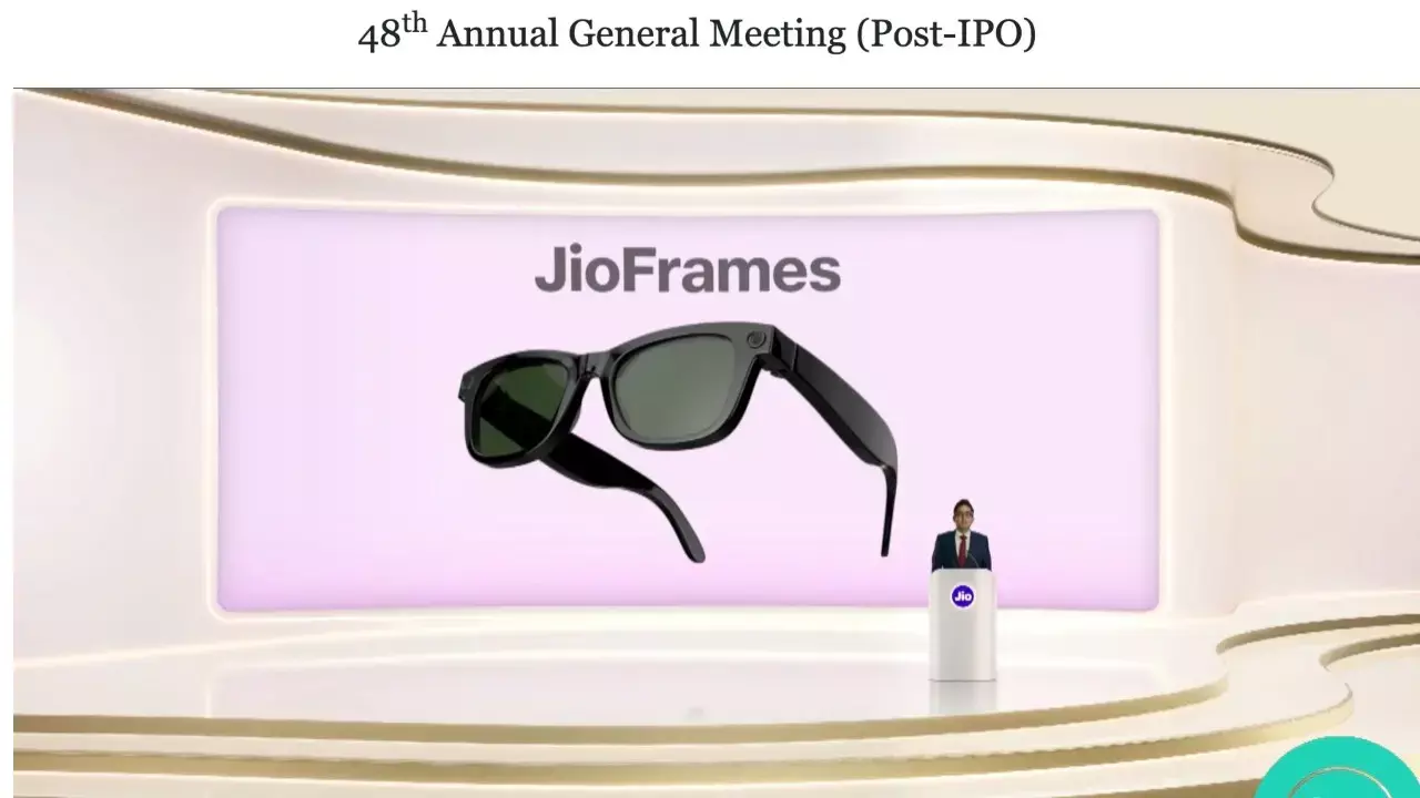 Jio Frames: रिलायंस जियो ने पेश किया AI वाला स्मार्ट चश्मा; मोबाइल फोन ...