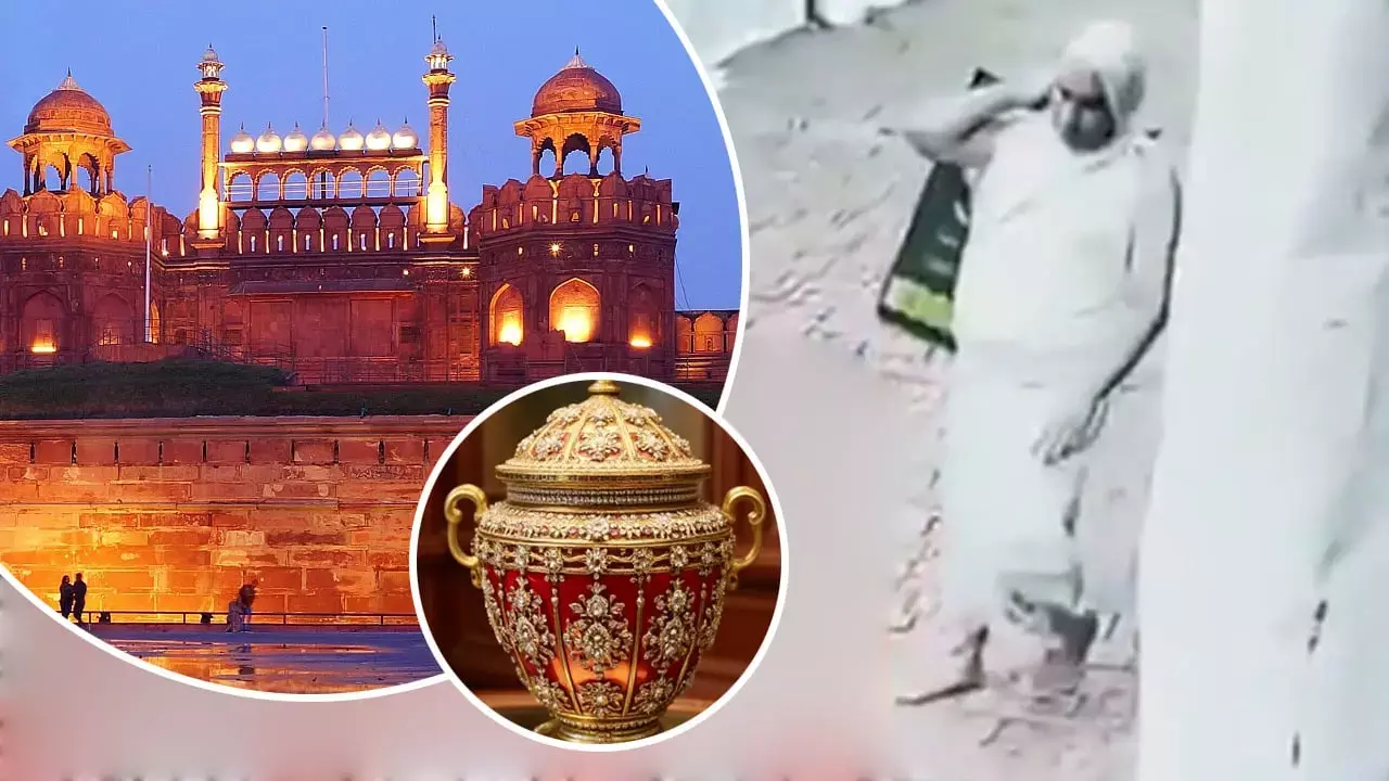 Red Fort News: लाल किले में 'ऐतिहासिक' चोरी, एक करोड़ के हीरों से जड़ा ...