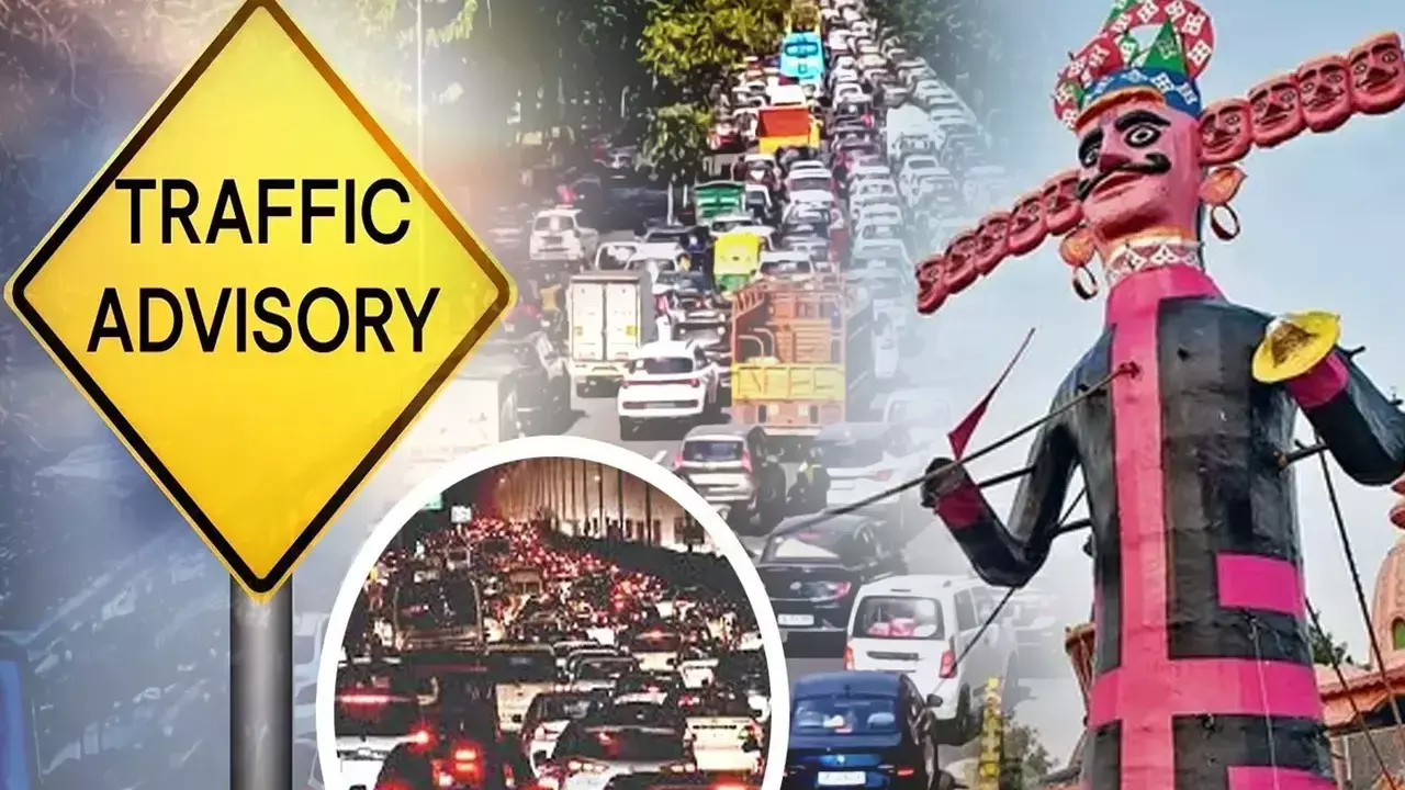 Ghaziabad Traffic Advisory: वाहन चालक ध्यान दें! दशहरा को लेकर गाजियाबाद में रहेगा डायवर्जन ...