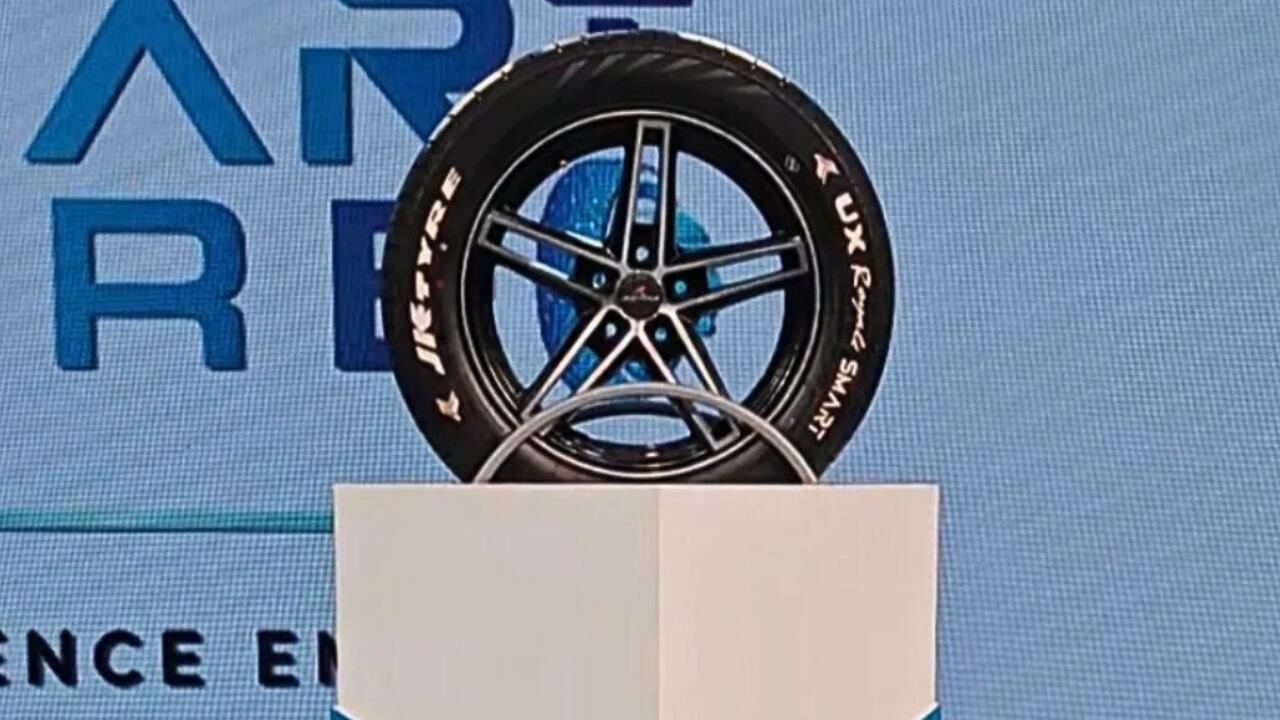 JK Smart Tyres: भारतीय कंपनी ने देश का पहला एम्बेडेड स्मार्ट टायर लॉन्च ...